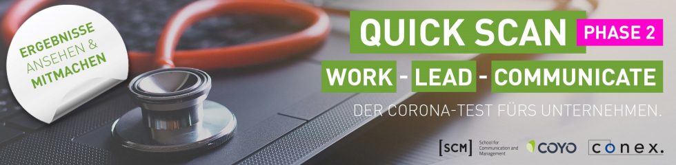 Quick Scan Work – Lead – Communicate: Corona-Test für Unternehmen | CONEX.